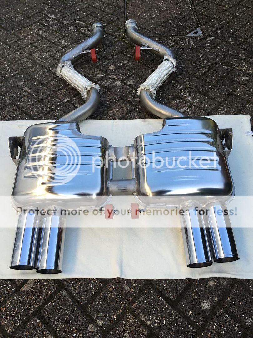 FS - E92 M3 Eisenmann Race Back Box and Connecting Pipes